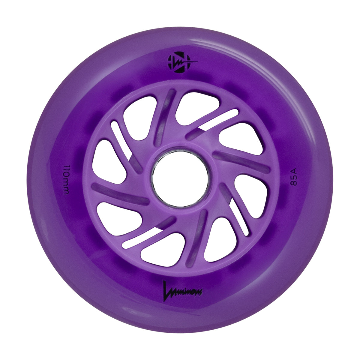 LED INLINE WHEELS - PURPLE / PURPLE – Luminous Wheels USA
