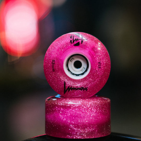 LUMINOUS - LED QUAD WHEELS LIGHT UP ROLLER SKATE WHEELS – Luminous ...