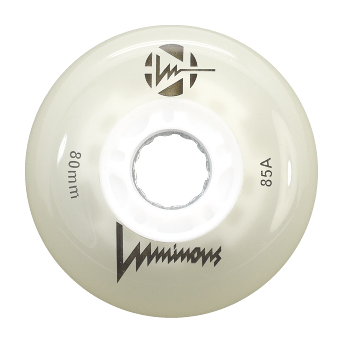 LED INLINE WHEELS - WHITE GLOW (Green LED) – Luminous Wheels USA